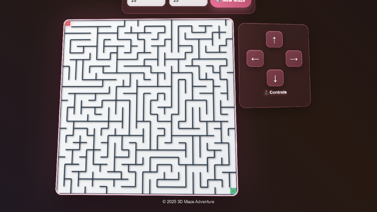 Classic Maze Puzzle Game – HTML5, CSS3 & JavaScript by k29solutions