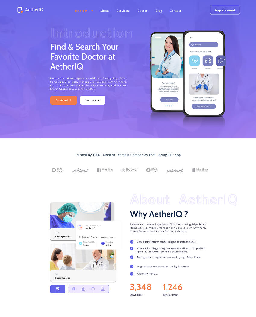 AppFusion - Mobile App Landing WordPress Theme by W3Engineers | ThemeForest