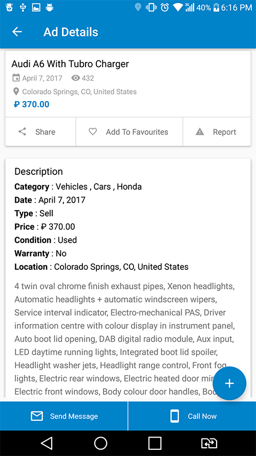AdForest - Classified Native Android App by scriptsbundle | CodeCanyon