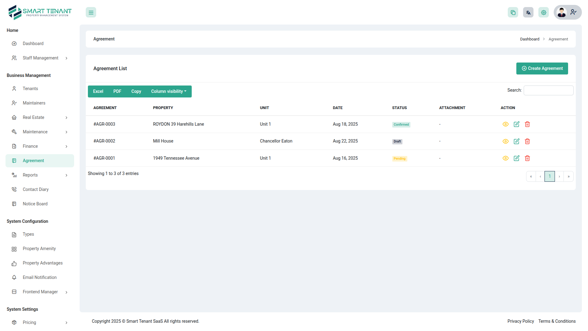 Smart Tenant SaaS - Property Management System by smartwebinfotech