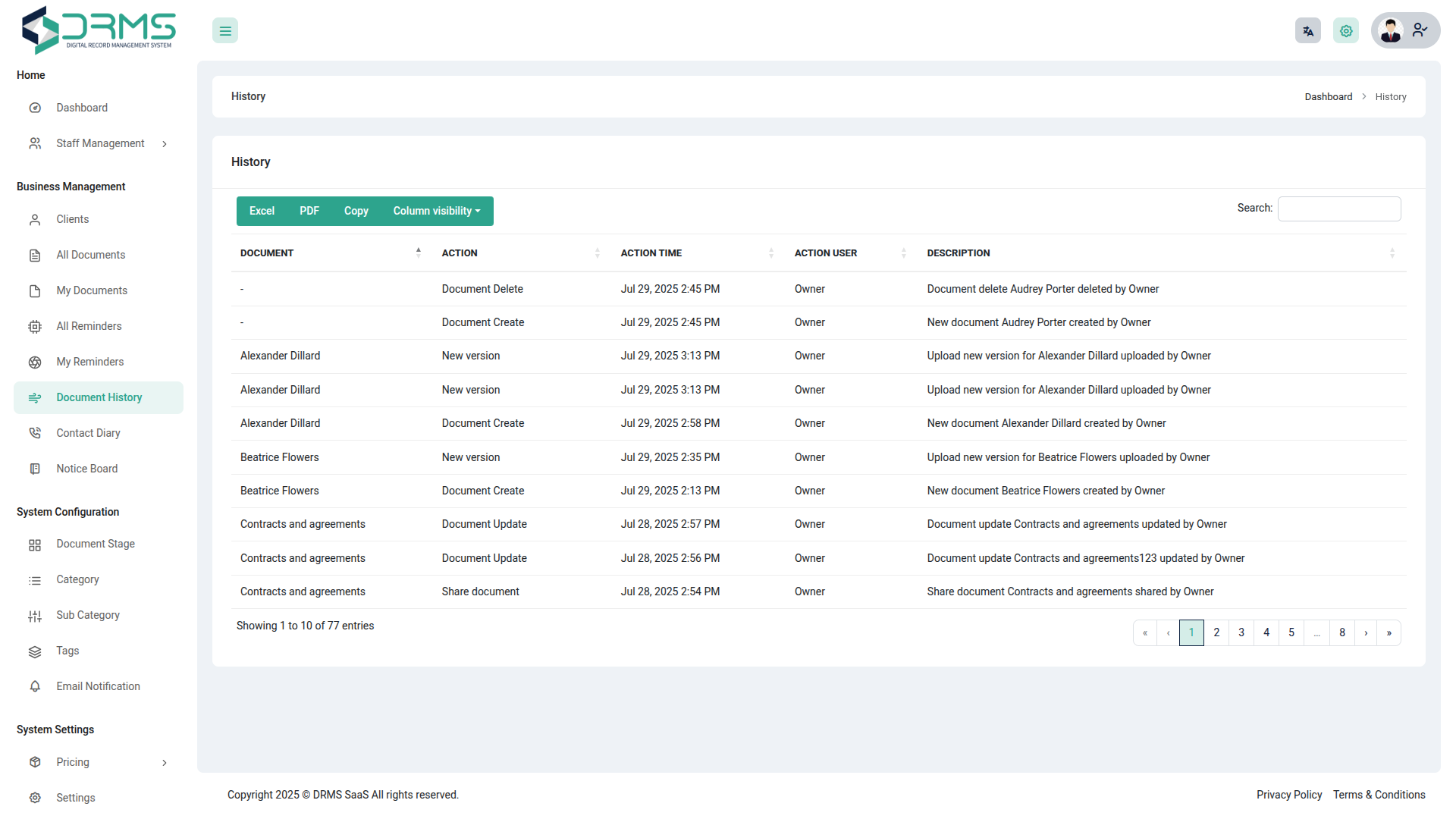 DRMS SaaS - Digital Record Management System by smartwebinfotech | CodeCanyon