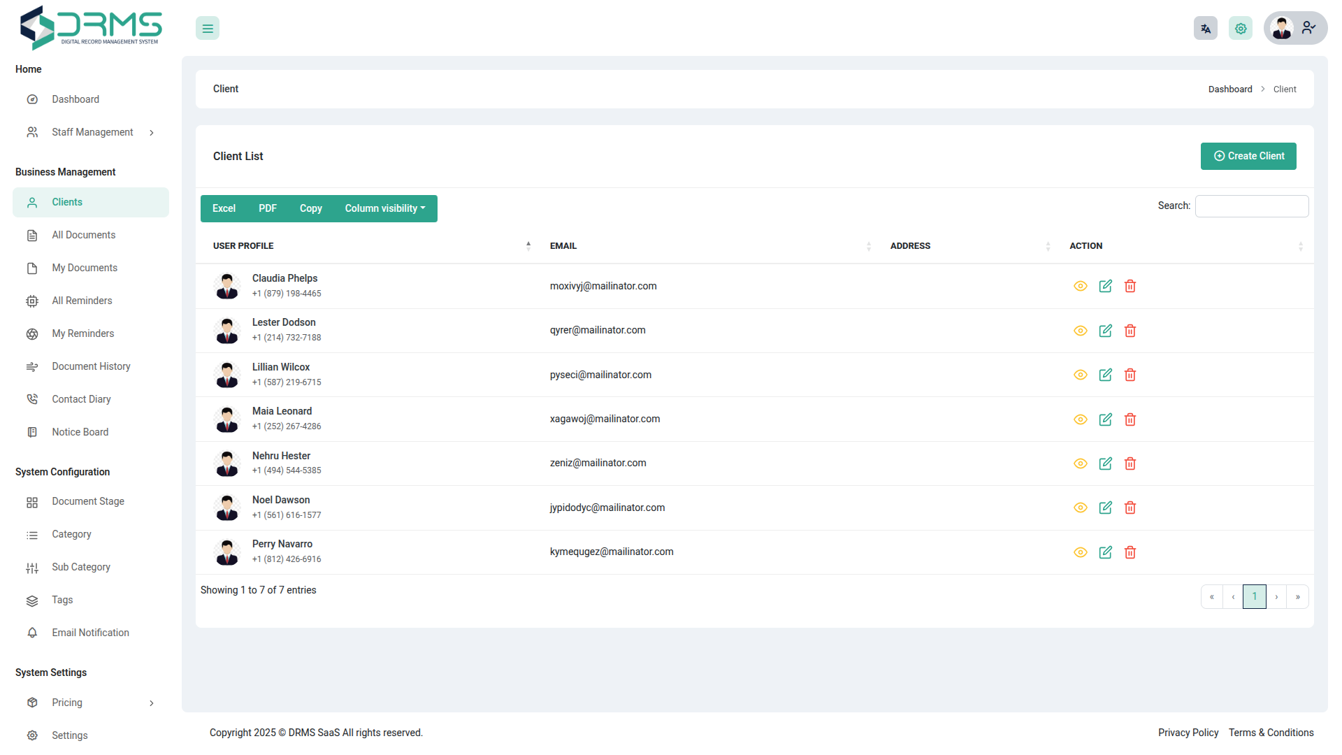 DRMS SaaS - Digital Record Management System by smartwebinfotech | CodeCanyon