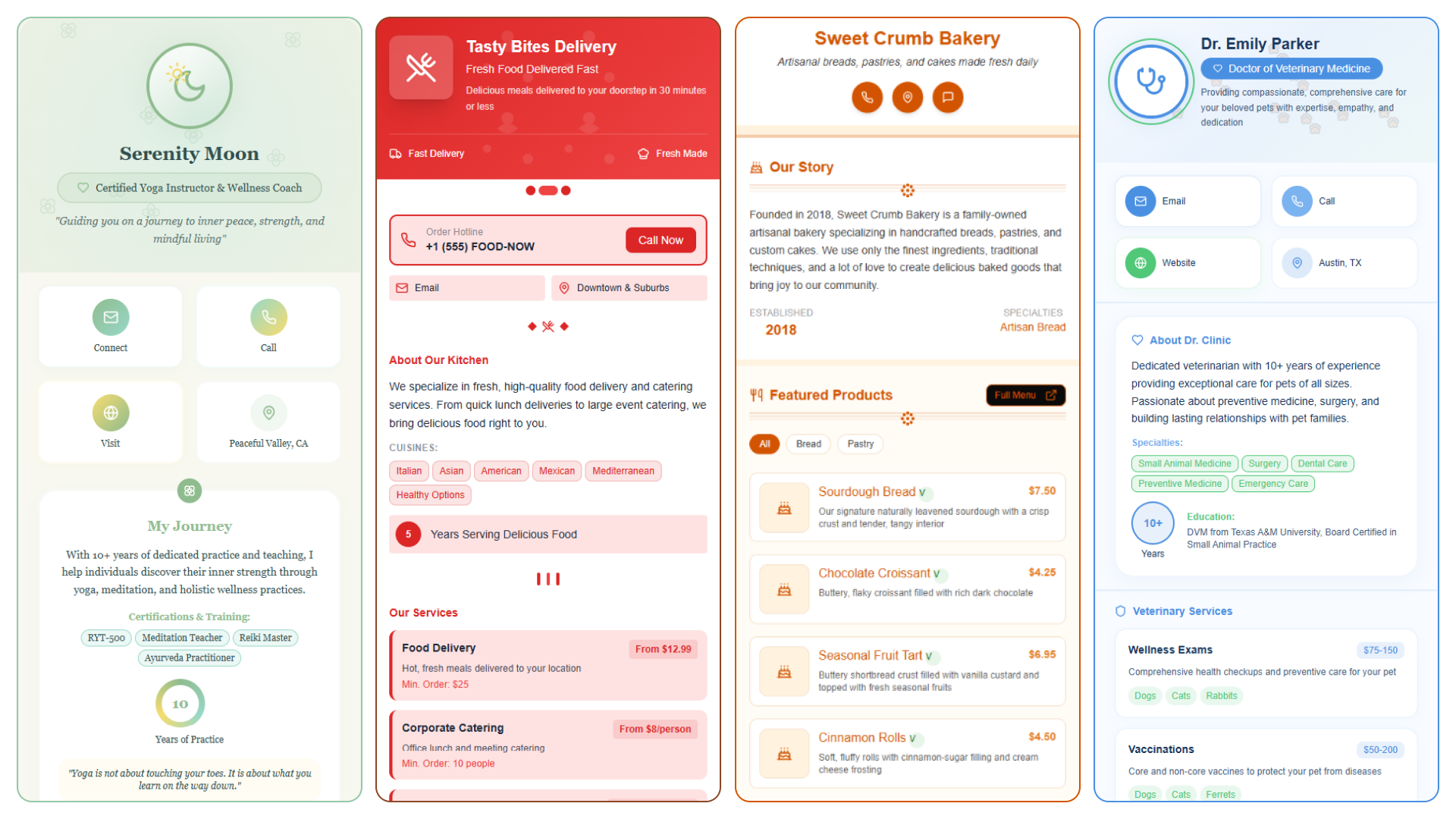 vCard SaaS - Digital Business Card Builder - Bio Links Builder by WorkDo