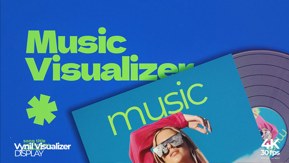 Vinyl Record Visual Display, After Effects Project Files | VideoHive