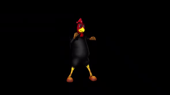 Cartoon Rooster Dance 1, Motion Graphics | VideoHive