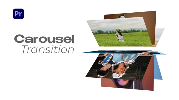 Carousel Transition Pack MOGRT, Premiere Pro Templates | VideoHive