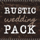 Rustic Wedding Pack, Print Templates | GraphicRiver