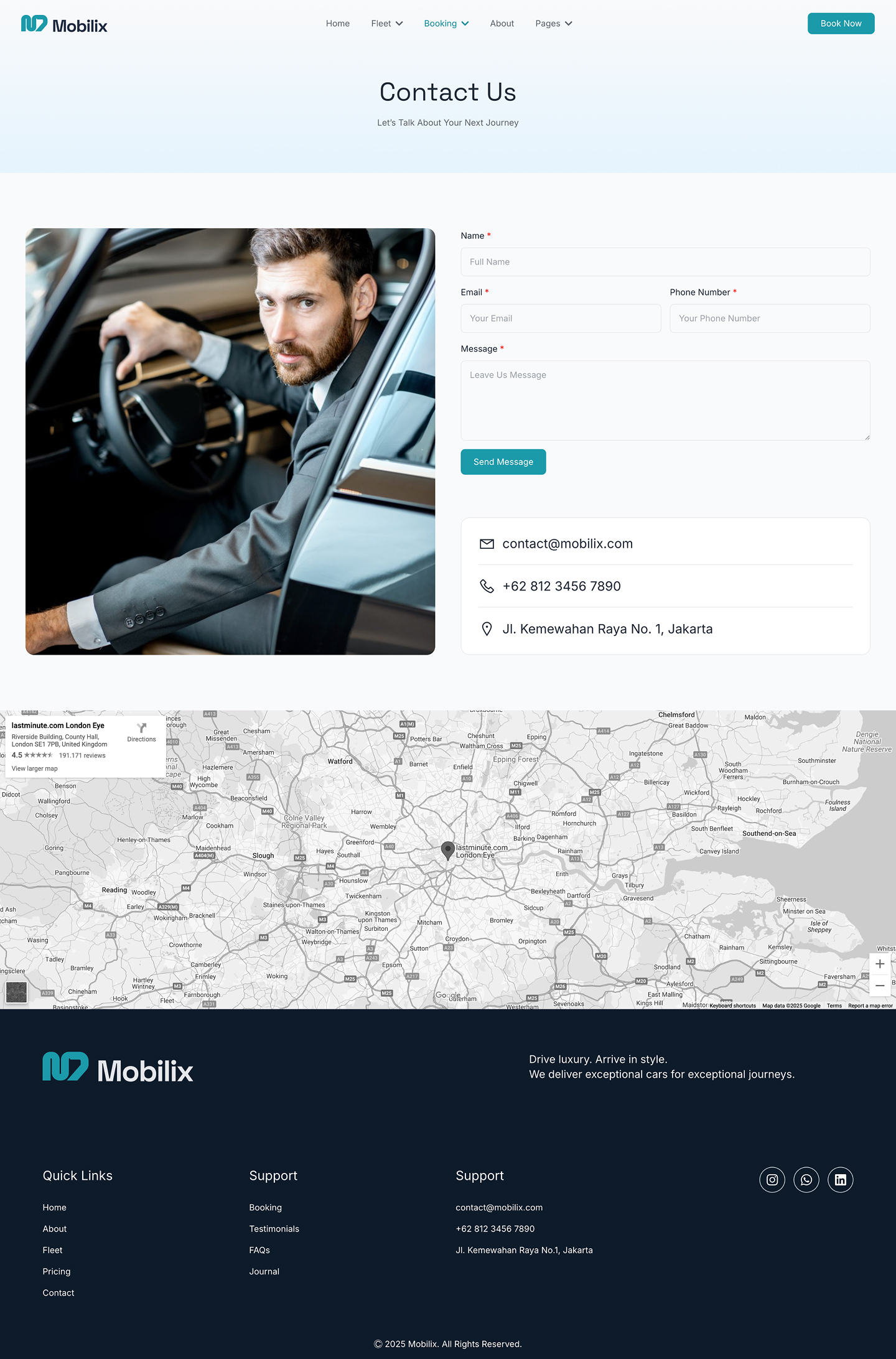 Mobilix - Car Rent Elementor Template Kit by fatmastudio | ThemeForest