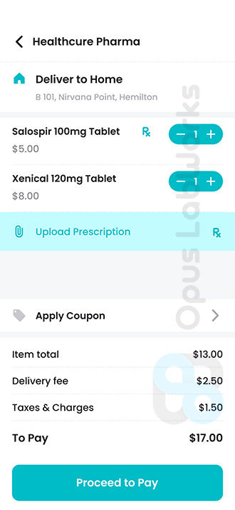 6 App Template | Online Pharmacy Delivery App| Medicine Ordering App ...