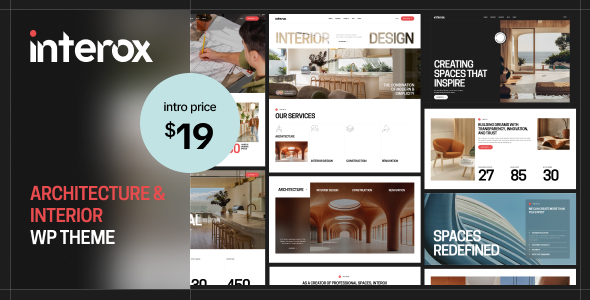 Interox – Architecture & Interior Design WordPress Theme by Opal_WP