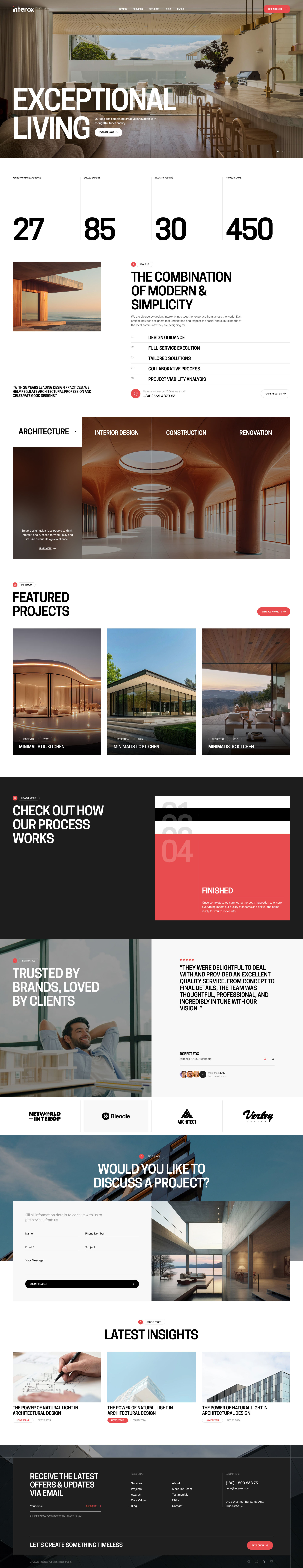 Interox – Architecture & Interior Design WordPress Theme by Opal_WP