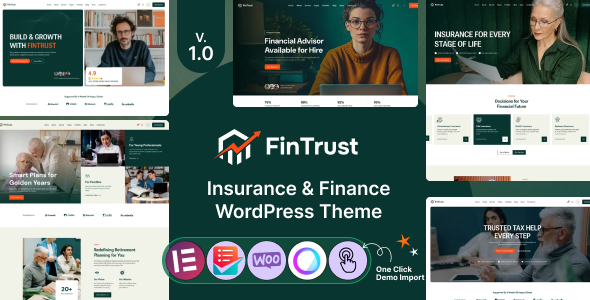Fintrust- Insurance & Finance WordPress Theme by UIAXIS | ThemeForest