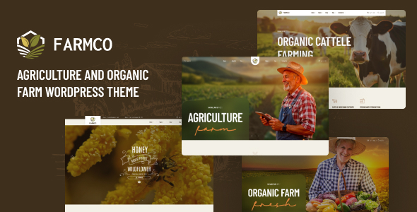 Farmco – Agriculture & Organic Farm WordPress Theme by Opal_WP | ThemeForest
