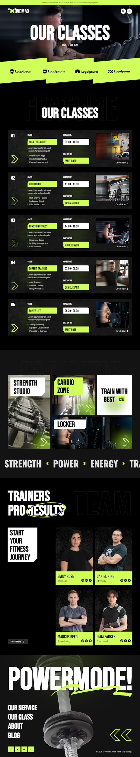 MoveMax - Gym & Fitness Center Elementor Template Kit by Kitpro ...