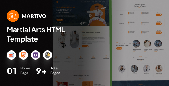 Martivo - Martial Arts and Karate HTML Template by themesvila | ThemeForest