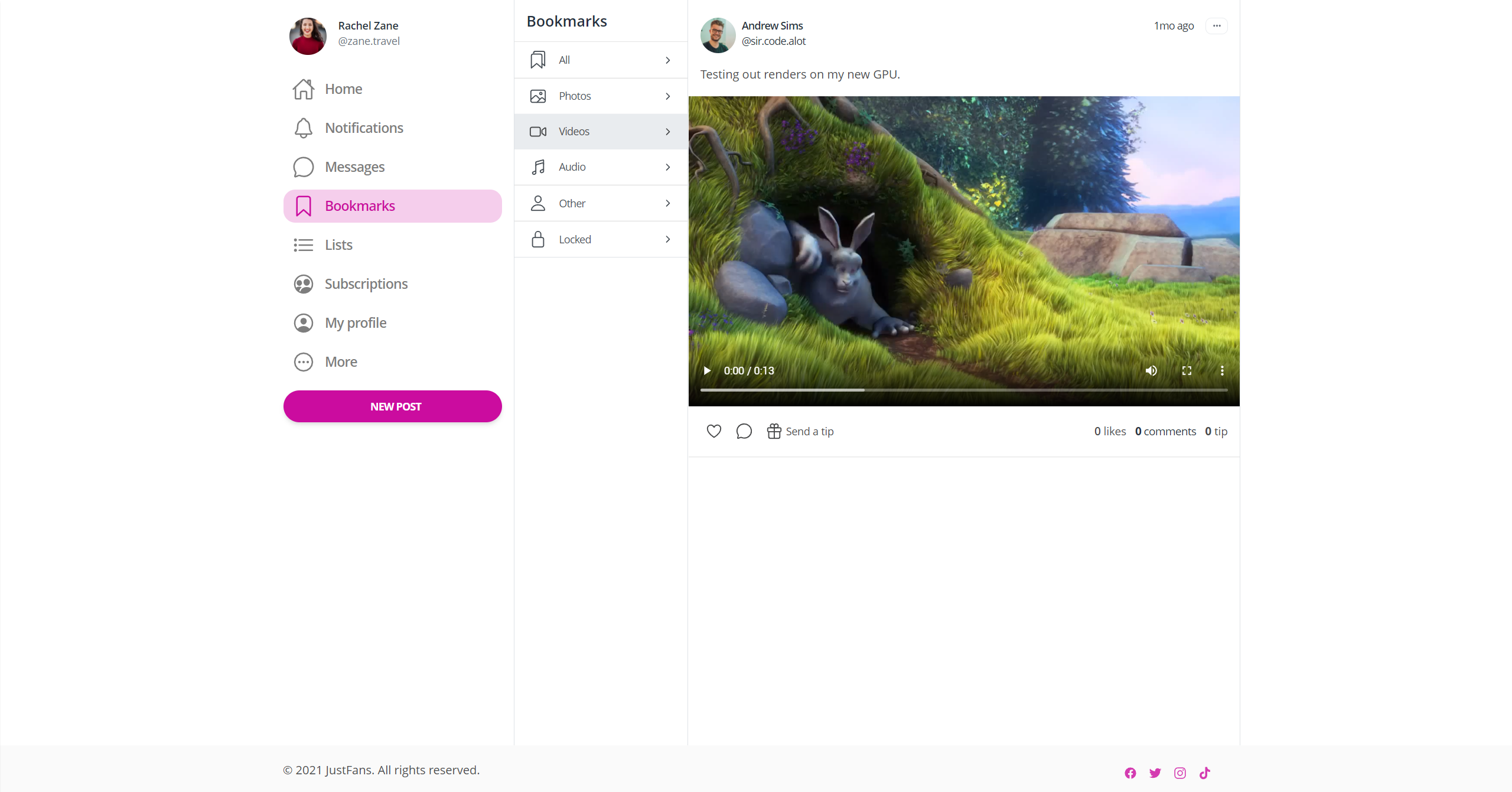 JustFans - Premium Content Creators SaaS platform by ic0de | CodeCanyon