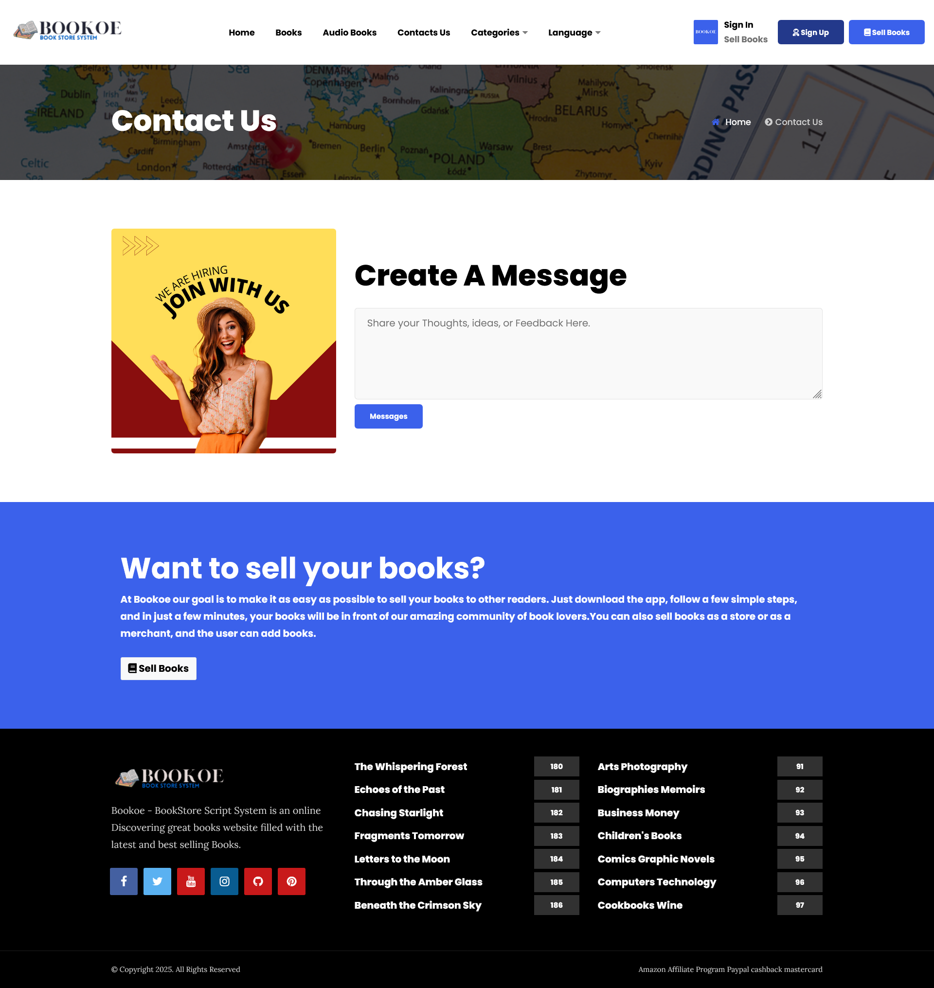Bookoe - BookStore Script System with website by Meteros | CodeCanyon