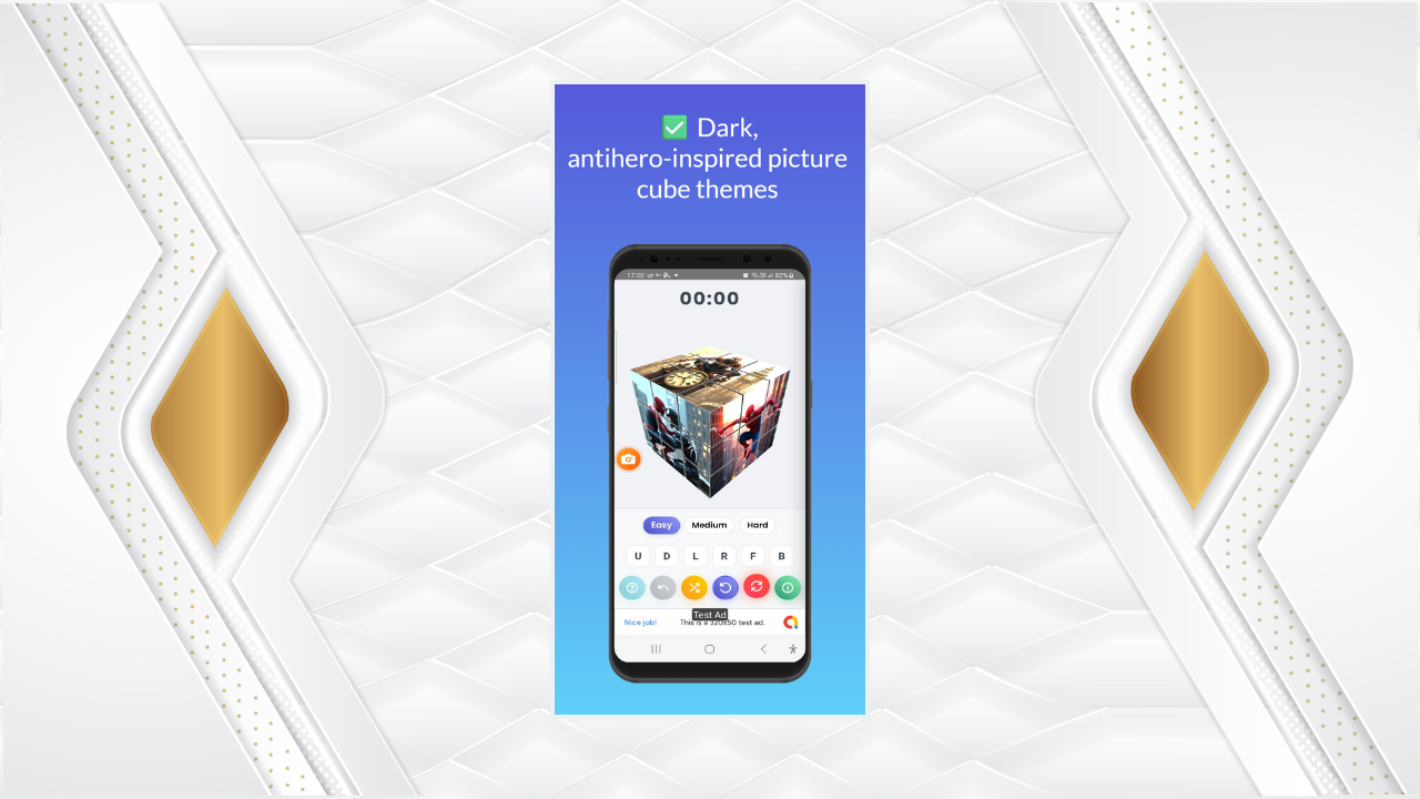 Picture Puzzle Cube Game – Android Source Code by DevWizard24 | CodeCanyon