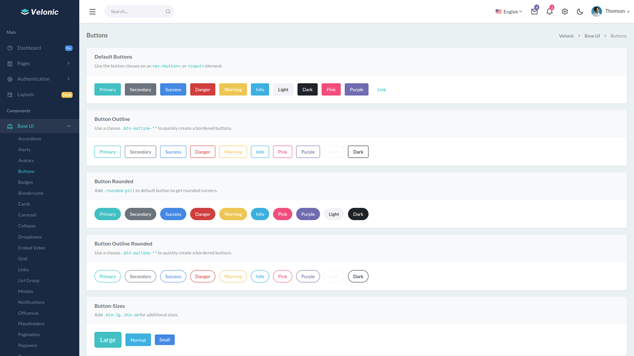 Velonic - Admin & Dashboard Figma Template by Techzaa | ThemeForest