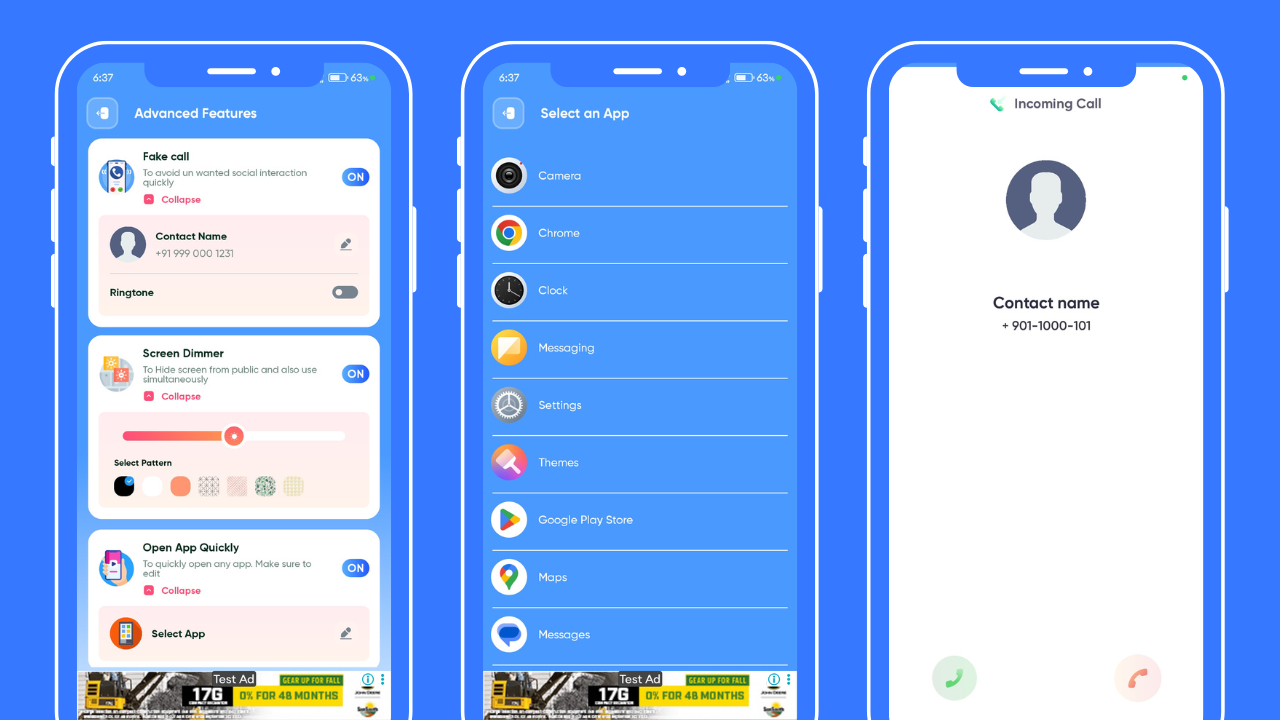 Hide Screen with Tools AdMob Facebook Ads Android by MJAppsStudio ...