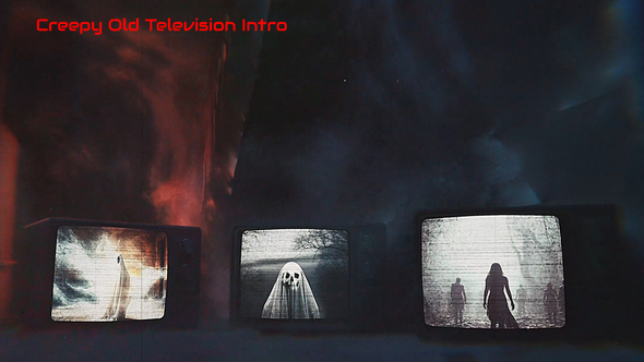 Creepy Old Television Intro, After Effects Project Files | VideoHive