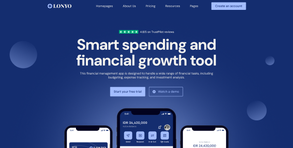 Lonyo - Software, SaaS & Startup WordPress Theme by mthemeus | ThemeForest
