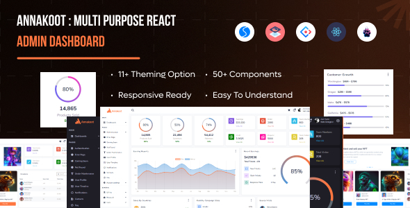 Annakoot - React Admin Panel by Omnibubble | ThemeForest
