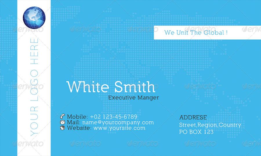 3 Global Business Cards Bundle , Print Templates | GraphicRiver