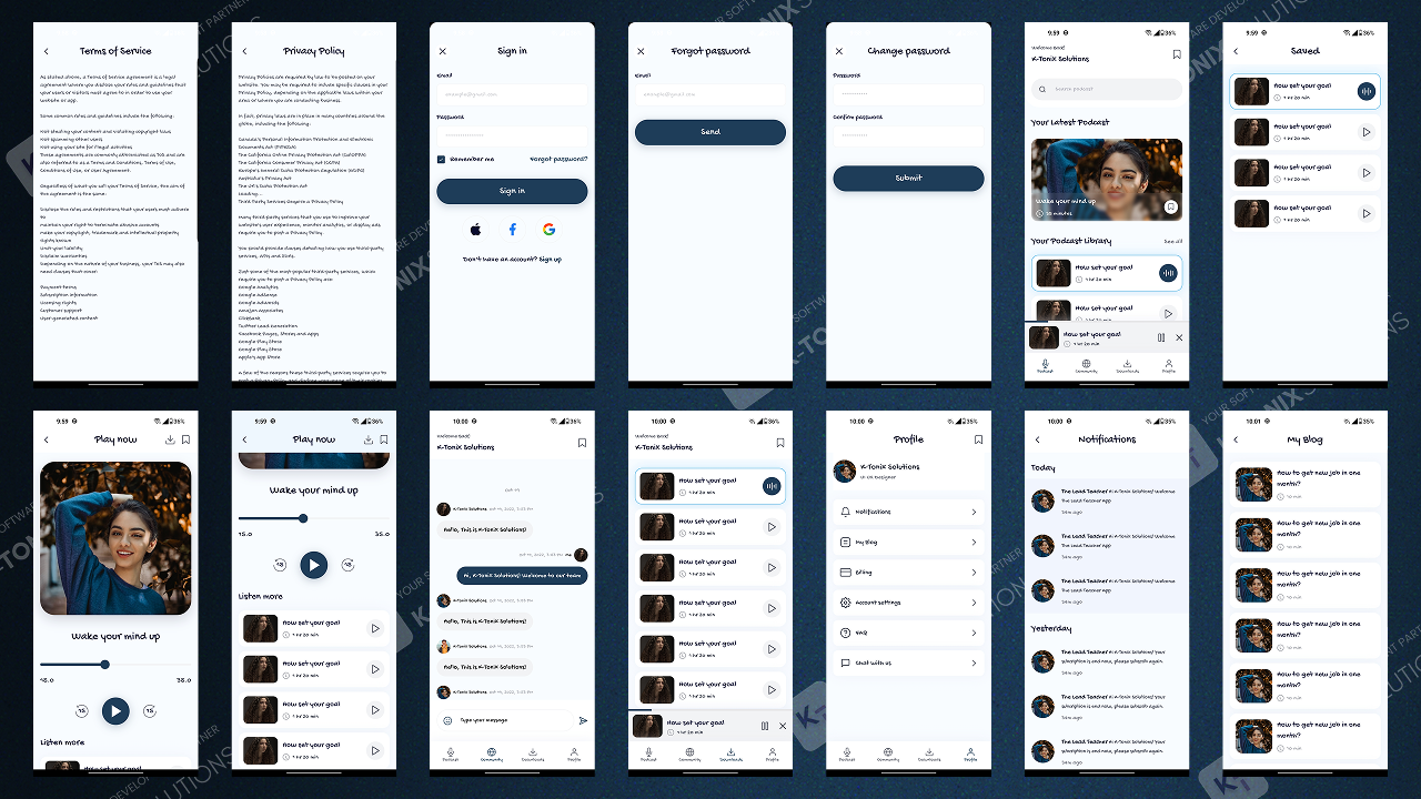 Mentor Pod | Membership App for Early Career Teachers Flutter UI Kit by ...