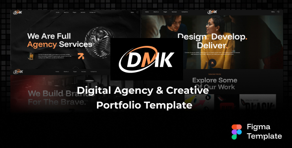 DMK - Digital Marketing Services Figma Template by BuddhaThemes ...