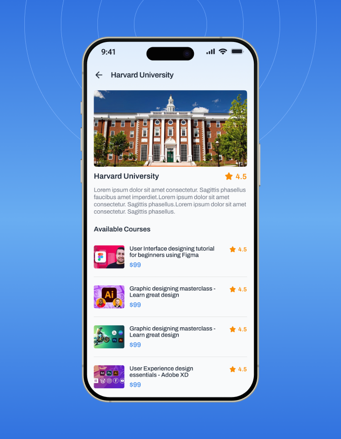 EduLift – Flutter Education & E-Learning App UI Kit (Online Courses ...