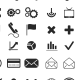 110 Office Custom Shape Icons, Add-ons | GraphicRiver