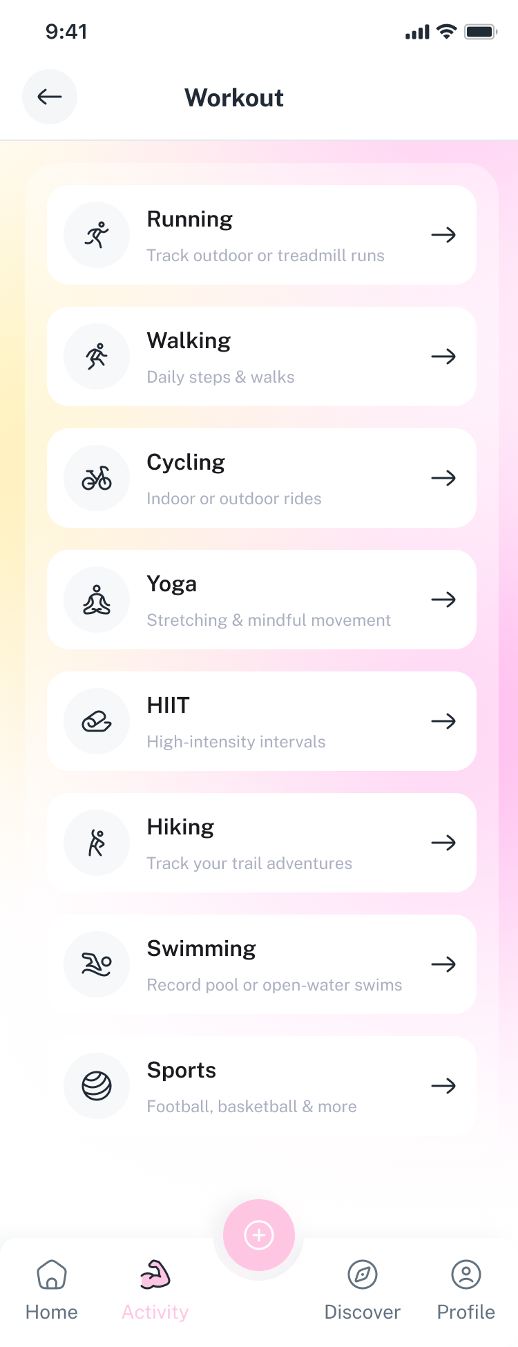 Fity – Fitness Tracking Mobile App Figma UI Kits by createuiux ...