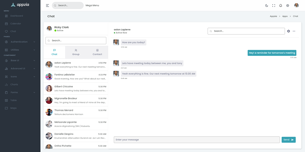 Appzia - Flutter Admin Panel by themesdesign | CodeCanyon