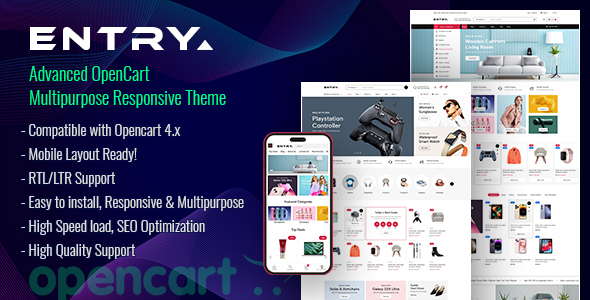 Entry - Advanced OpenCart Multipurpose Responsive Theme by magentech