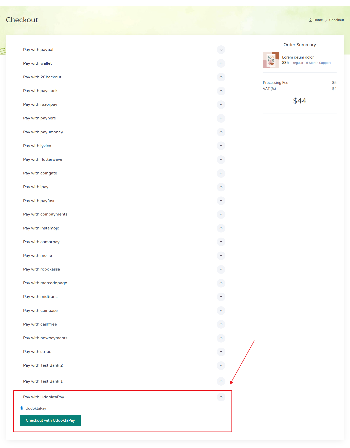UddoktaPay Payment Gateway Addon for Fickrr by codecanor | CodeCanyon
