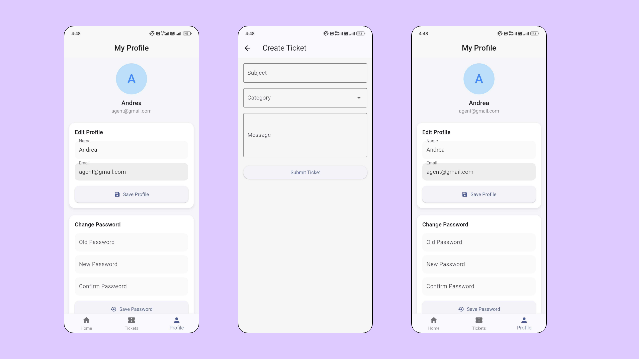HelpBolt – SaaS Helpdesk & Ticketing Mobile App (Flutter + API) by ...