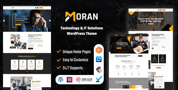 Moran - Technology & IT Solutions WordPress Theme by expert-Themes