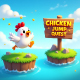 Chicken Jump Quest – iOS (Xcode Project with AdMob Ads) by naptechlabsltd