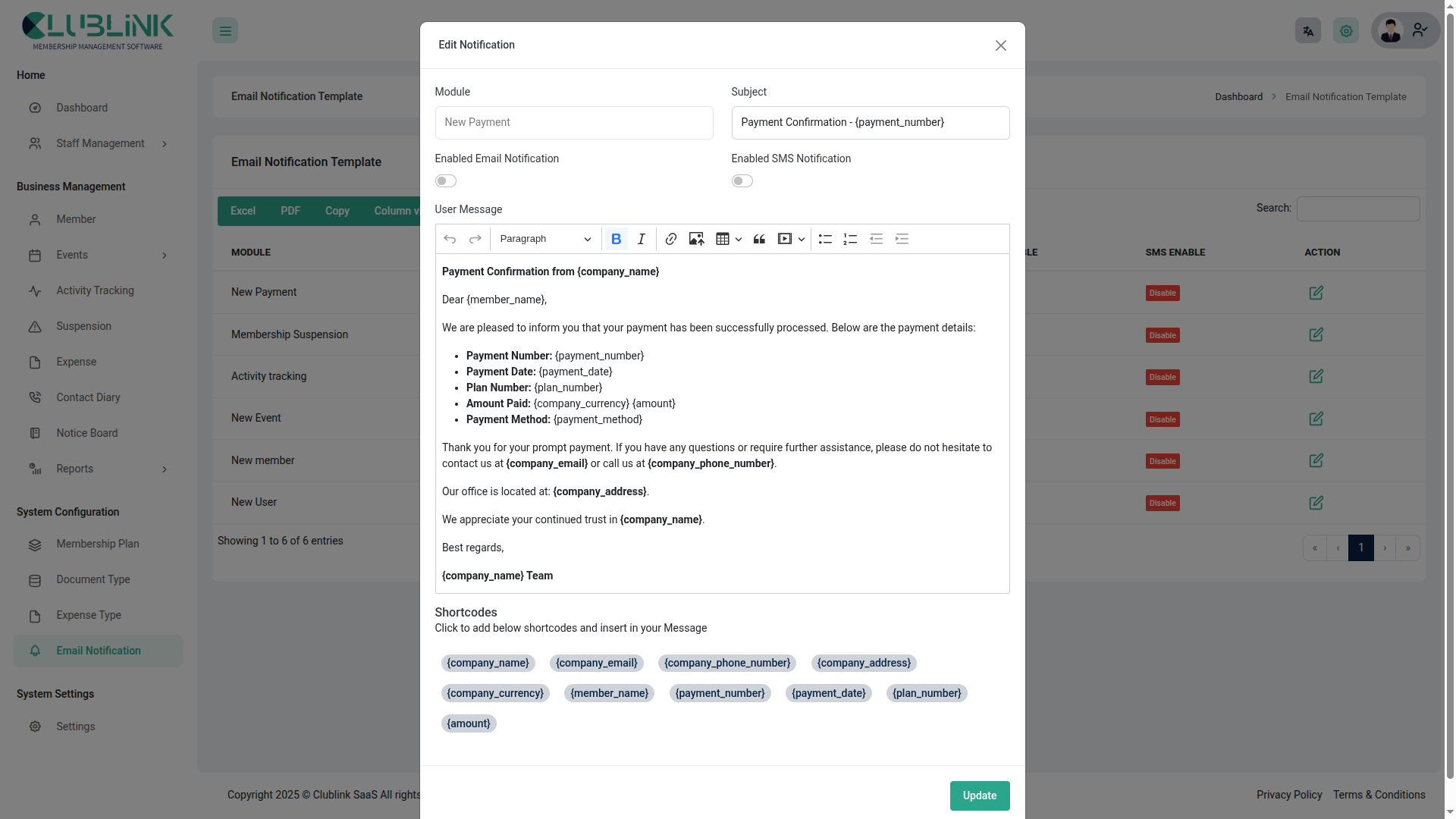 Clublink SaaS - Membership Management Software by smartwebinfotech