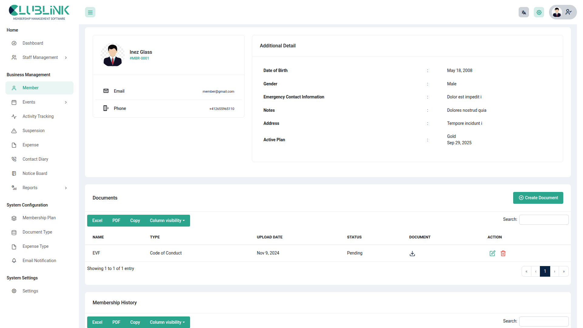 Clublink SaaS - Membership Management Software by smartwebinfotech