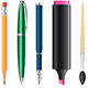 Drawing and Office Tools Vector Set, Vectors | GraphicRiver