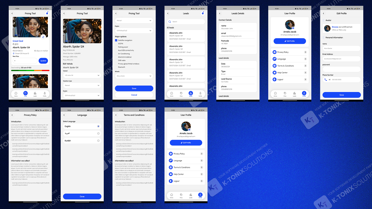 Car Hub App | Online Car Marketplace | Car Sale | Flutter UI Kit by ...