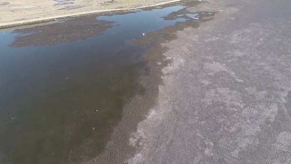 Aerial Puddle on Ground, Stock Footage | VideoHive