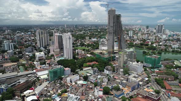 Colombo City North Aerial, Stock Footage | VideoHive