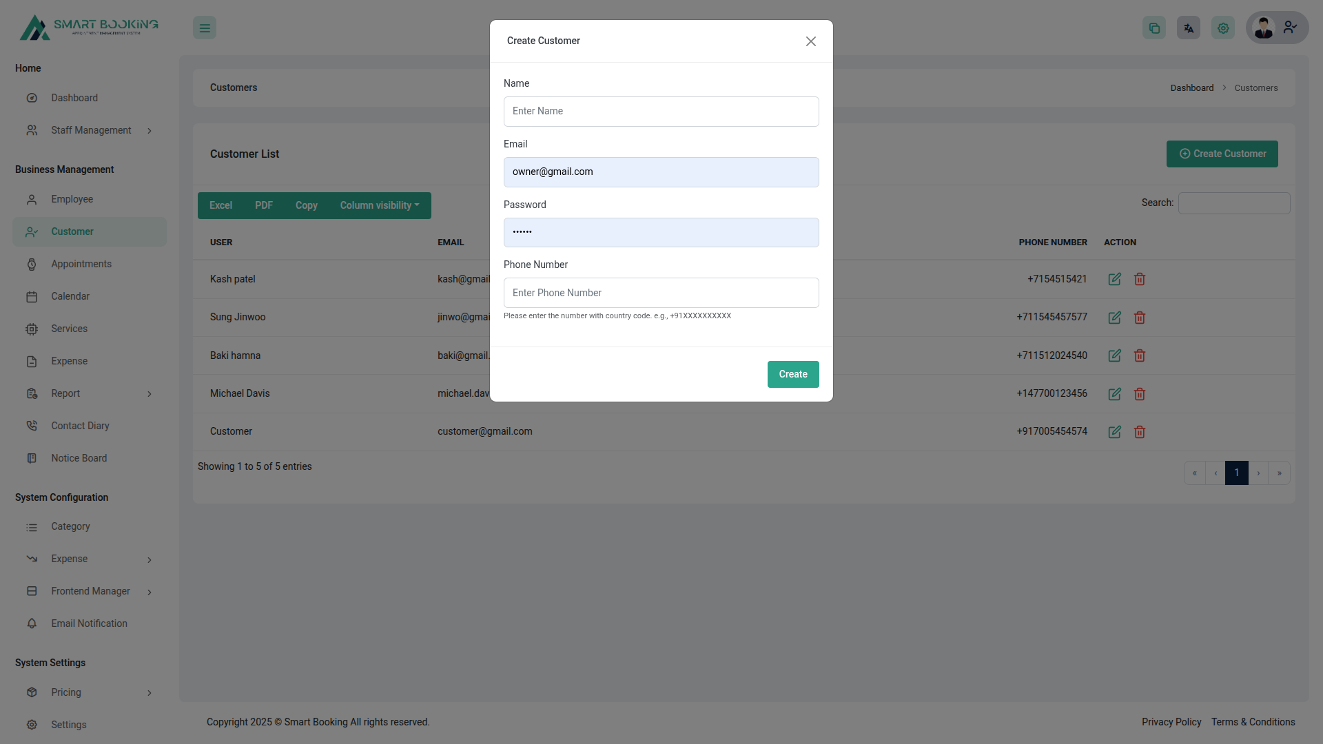Smart Booking SaaS - Appointment Management System by smartwebinfotech