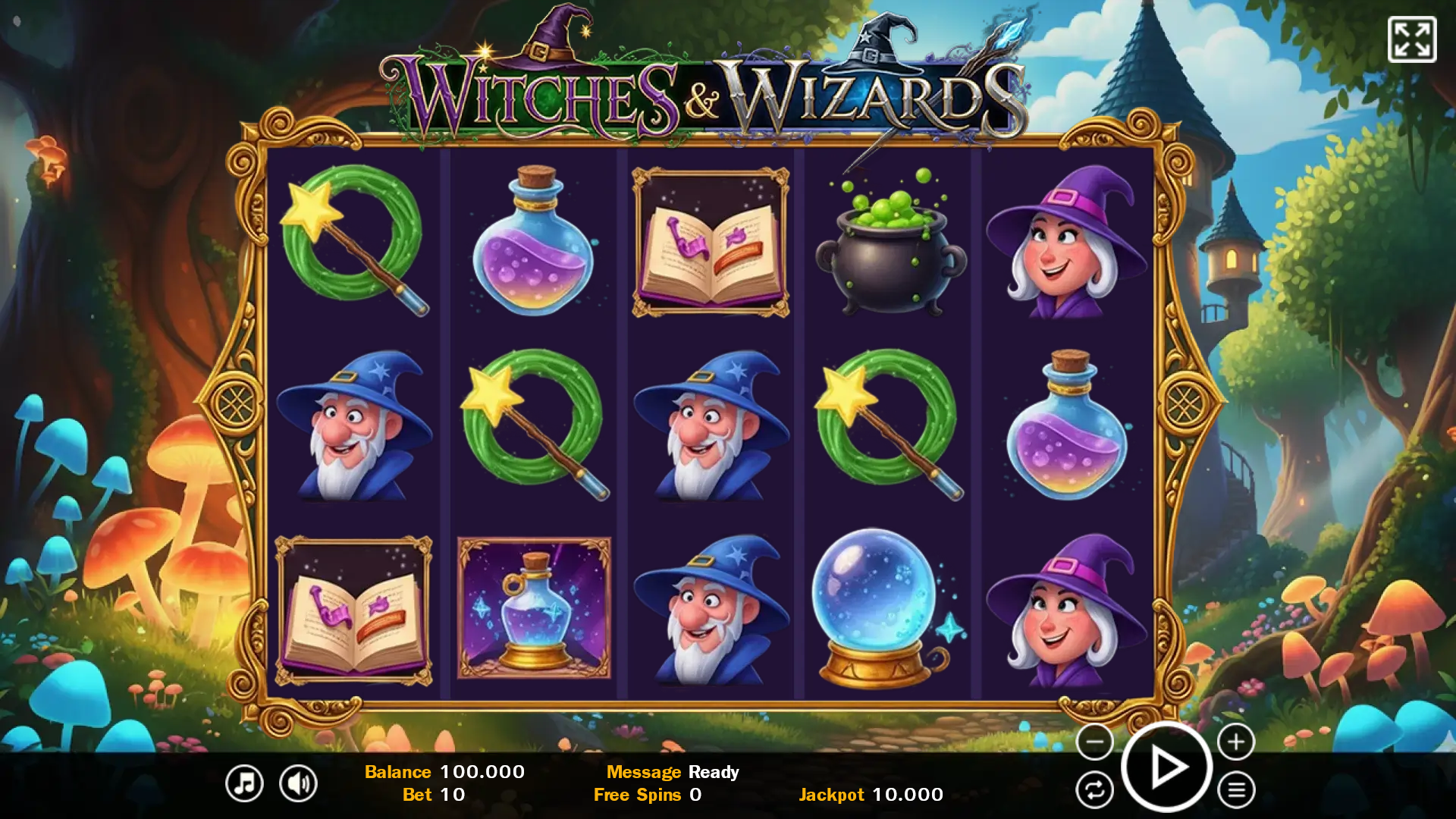 Witches and Wizards - HTML5 Slot Machine by All-Scripts | CodeCanyon