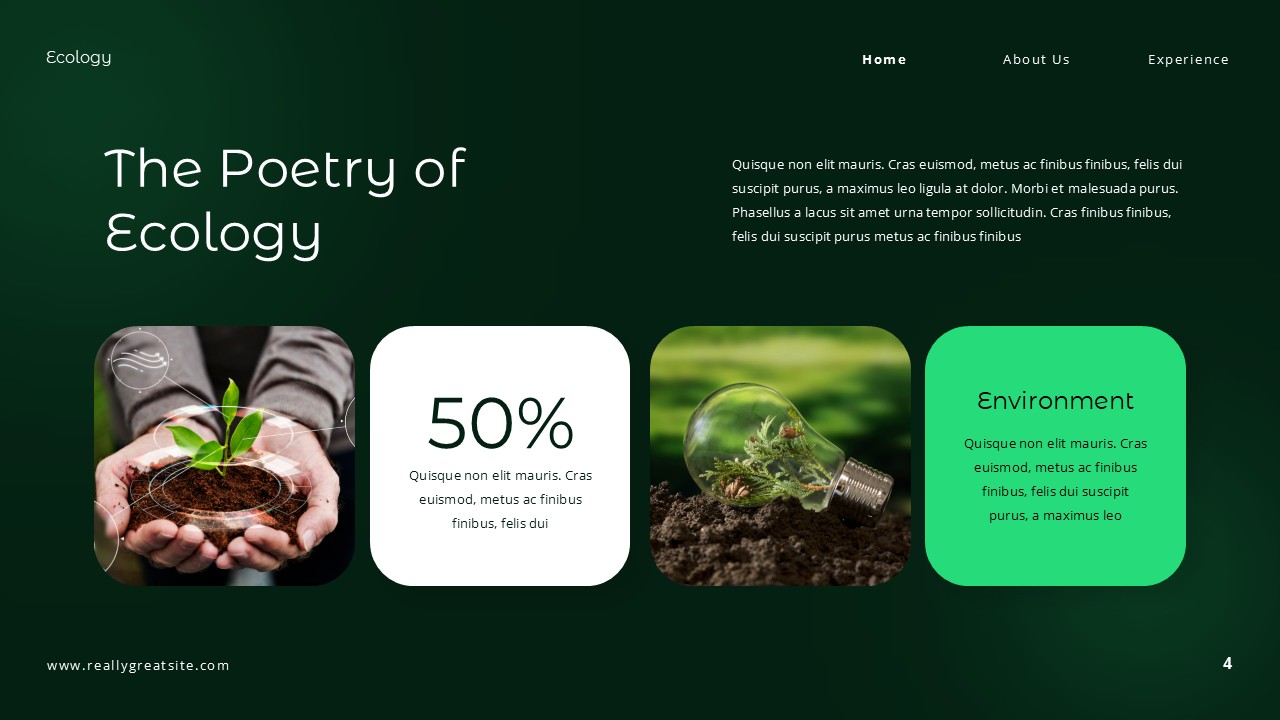 Ecology Google Slides Presentation, Presentation Templates | GraphicRiver