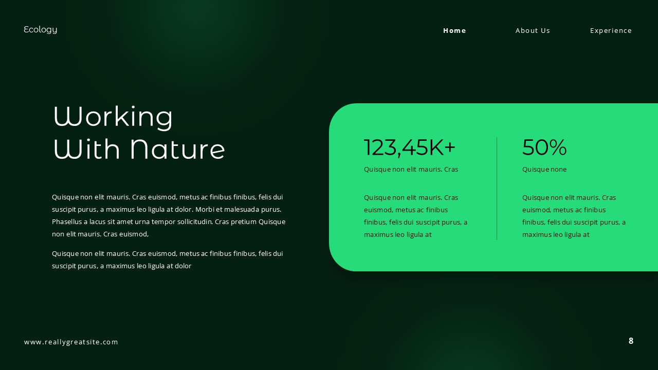 Ecology Google Slides Presentation, Presentation Templates | GraphicRiver