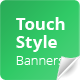 Touch Style Web Banner Templates, Web Elements | GraphicRiver